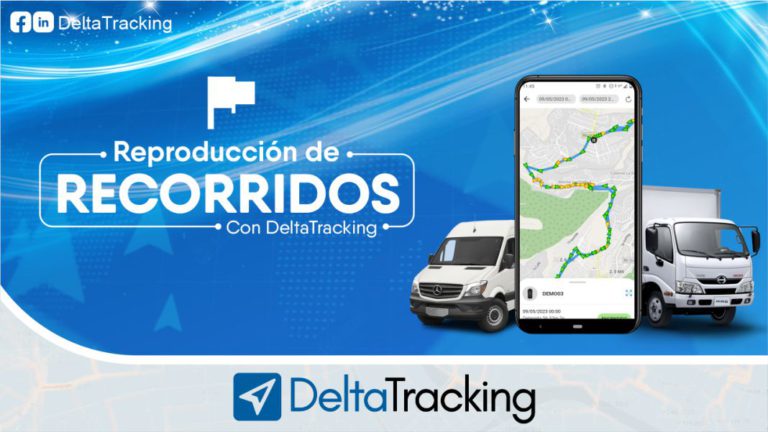 Rastreo GPS con Históricos, reproducción de recorridos con DeltaTracking
